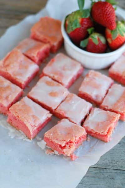 The Best Strawberry Bars - Food Lovin Family