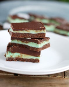 Creme De Menthe Bars - Food Lovin Family