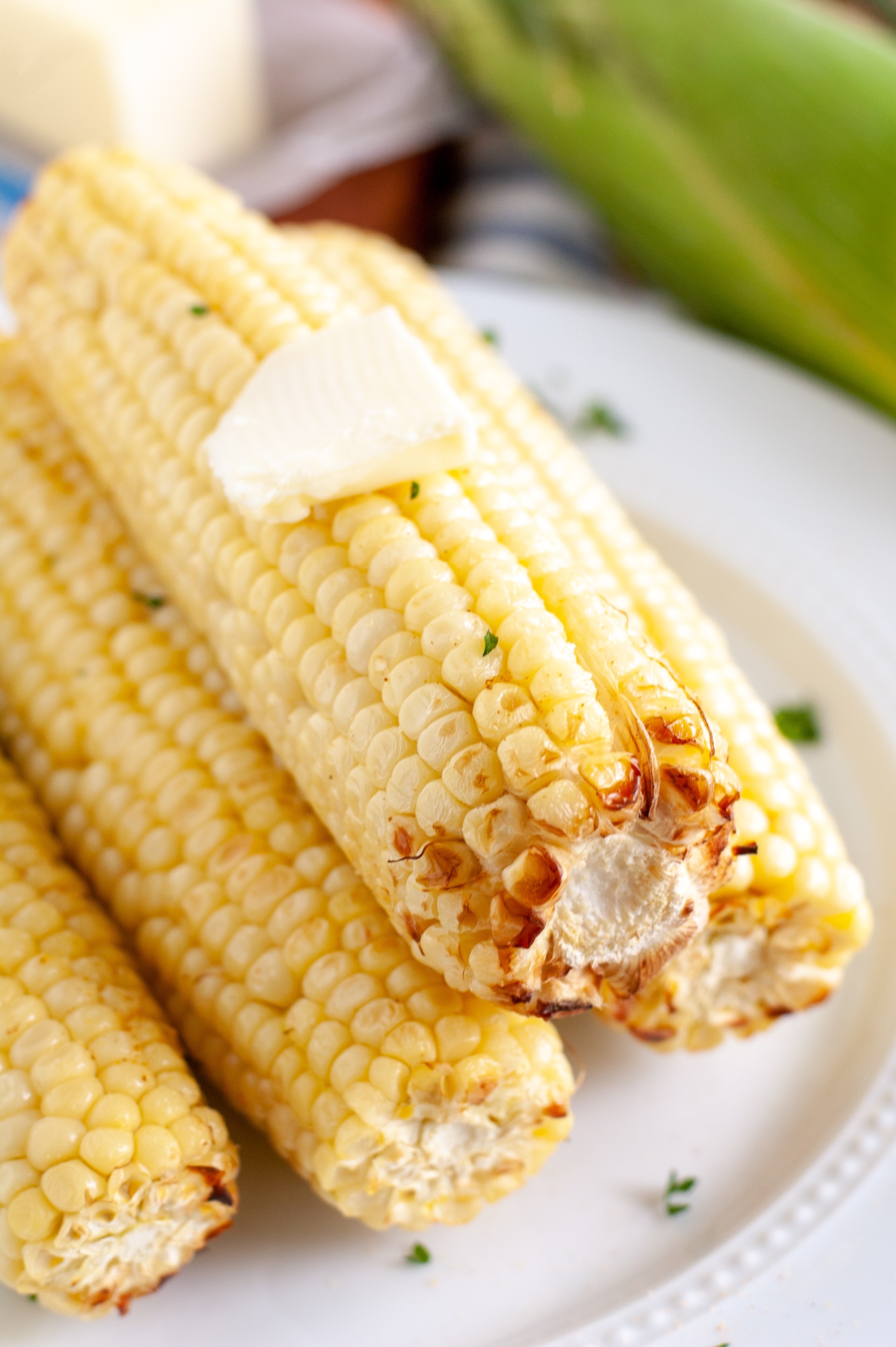 Air Fryer Corn on the Cob - Food Lovin Family