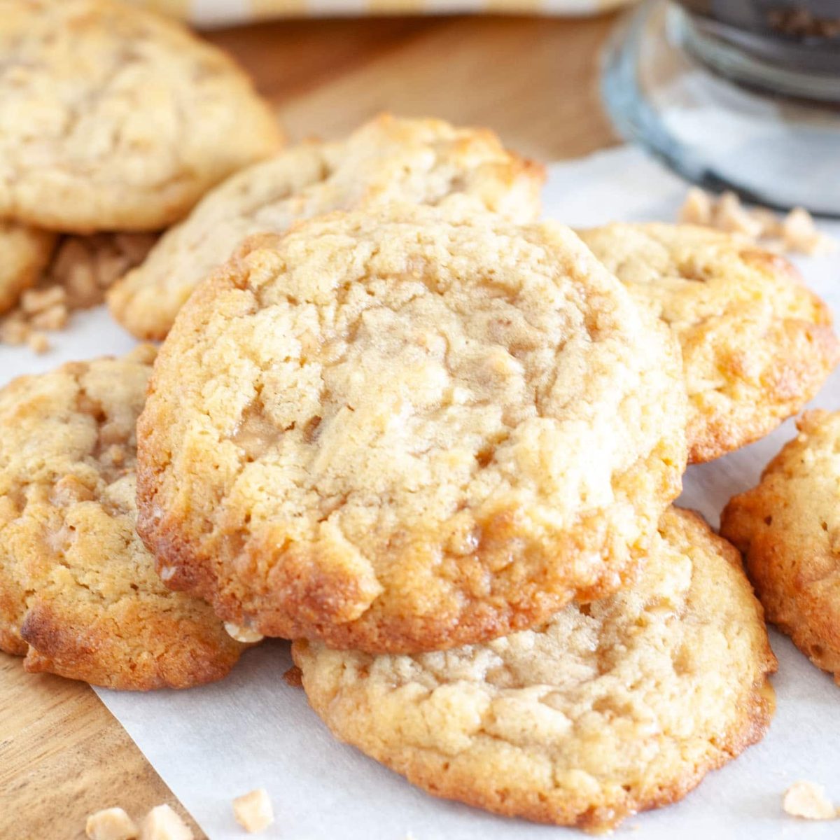 Coffee Toffee Cookies - Food Lovin Family