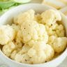 Simple Microwave Cauliflower - Food Lovin Family