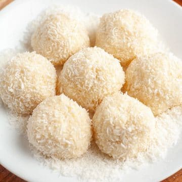 No Bake Coconut Balls (2-ingredients) - Food Lovin Family
