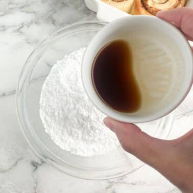 The Best Cinnamon Roll Icing - Food Lovin Family