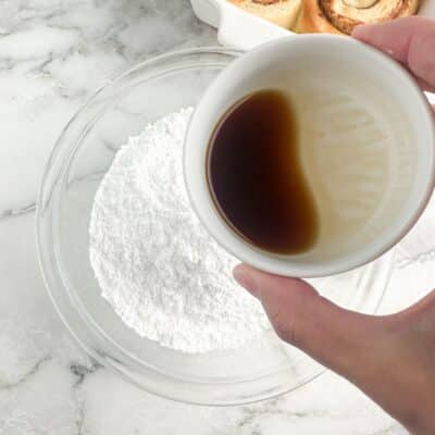 The Best Cinnamon Roll Icing - Food Lovin Family