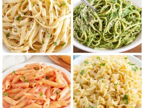 Types Of Pasta Dishes