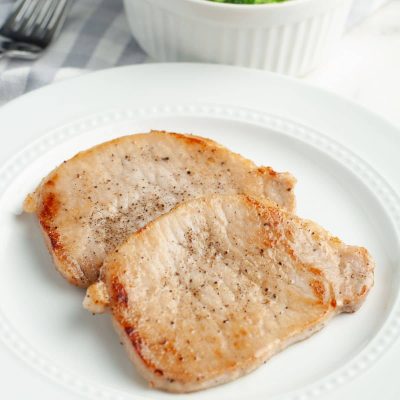 How To Cook Thin Pork Chops - Fast And Easy - Food Lovin Family