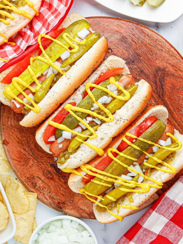 Chicago Dogs Recipe Food Lovin Family
