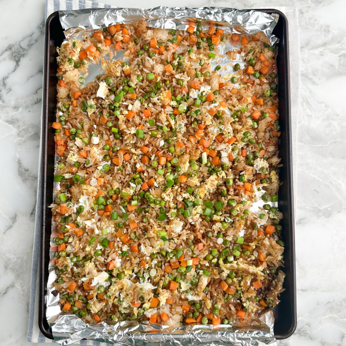 Sheet Pan Fried Rice - Food Lovin Family