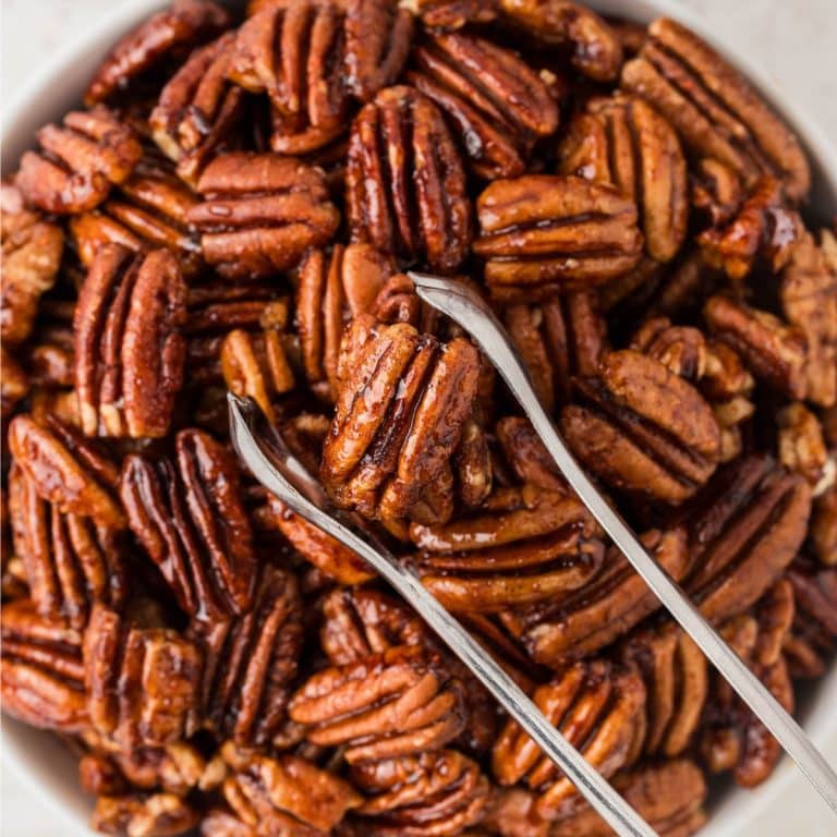 Glazed Pecans Recipe (Candied Pecans) - Food Lovin Family