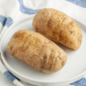 Easy Microwave Baked Potato - Food Lovin Family