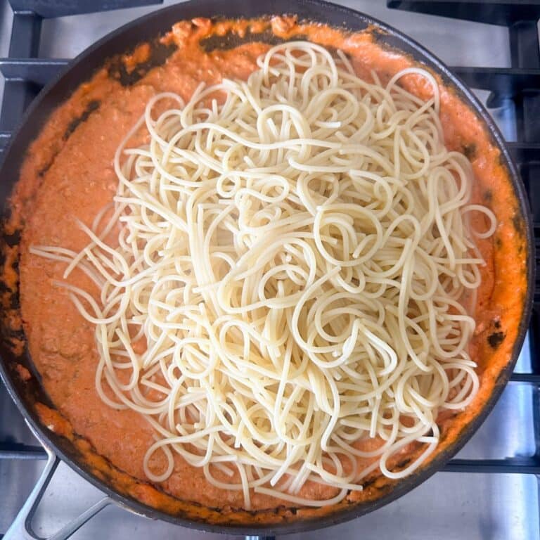 Creamy Spaghetti - Food Lovin Family
