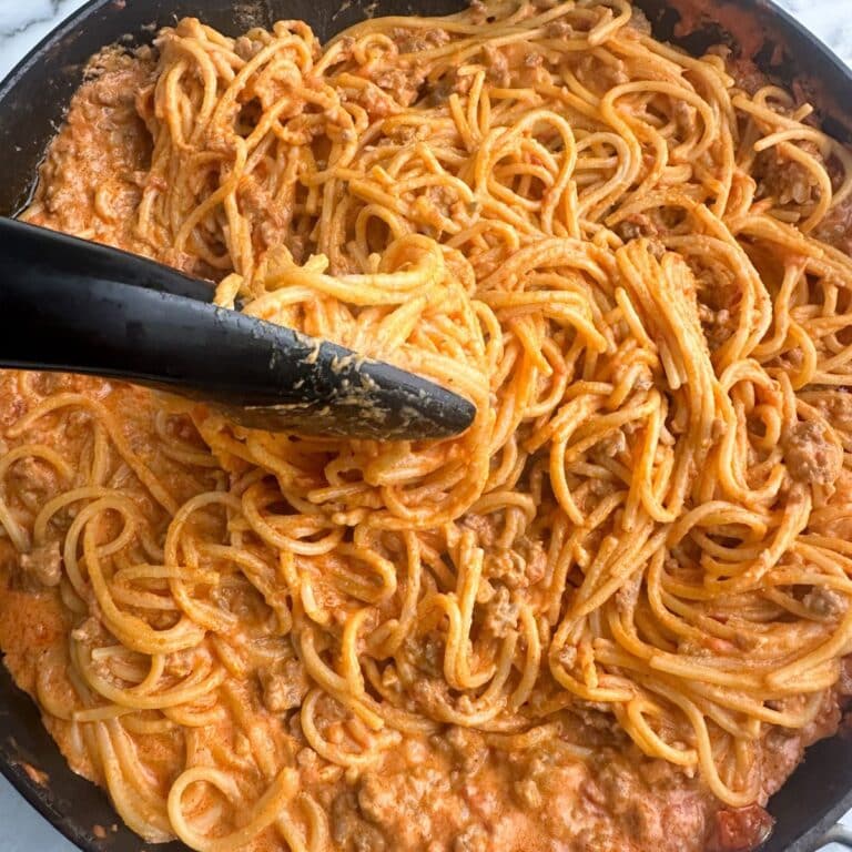 Creamy Spaghetti - Food Lovin Family