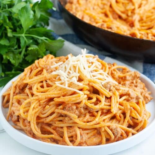 Creamy Spaghetti - Food Lovin Family