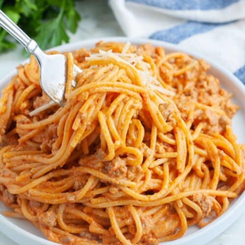 Creamy Spaghetti - Food Lovin Family