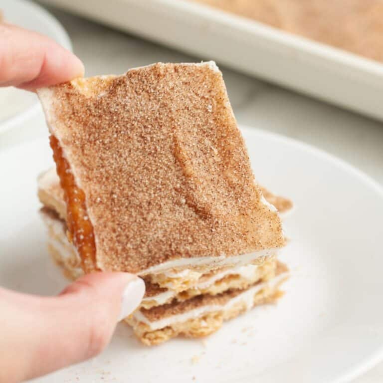 Churro Saltine Toffee - Food Lovin Family
