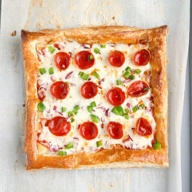 Puff Pastry Pizza - Food Lovin Family