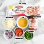 Puff Pastry Pizza - Food Lovin Family