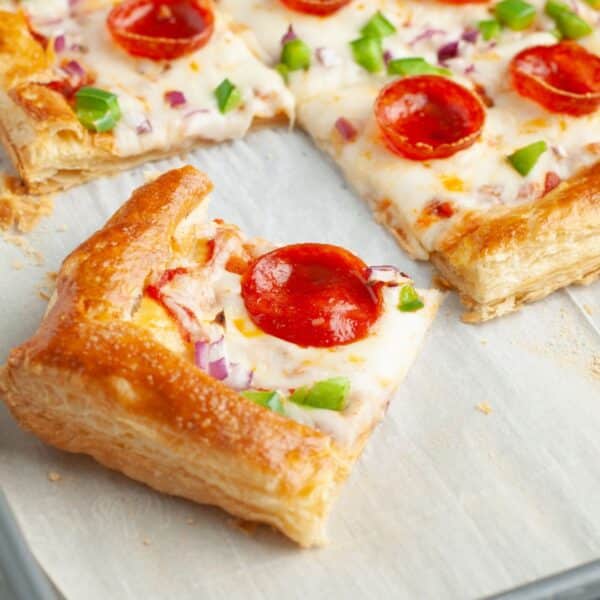 Puff Pastry Pizza - Food Lovin Family
