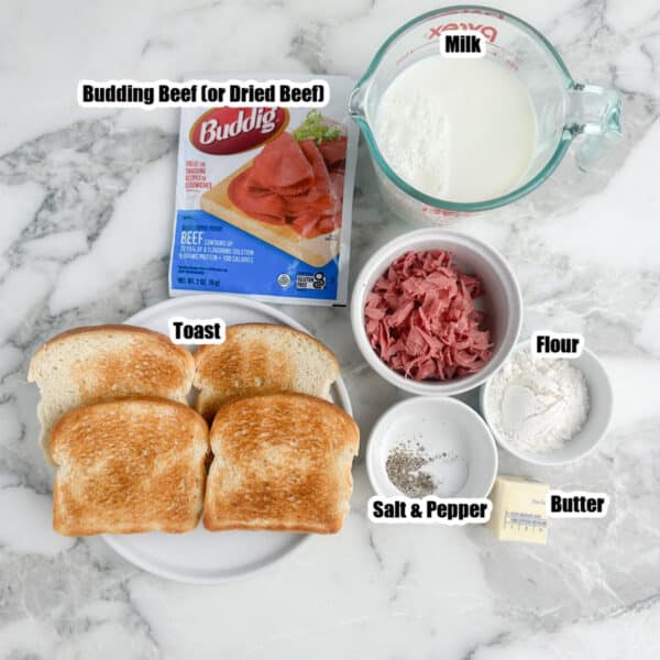 Chipped Beef On Toast - Food Lovin Family