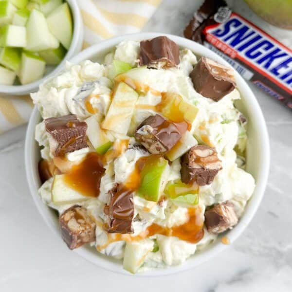 Snickers Caramel Apple Salad - Food Lovin Family
