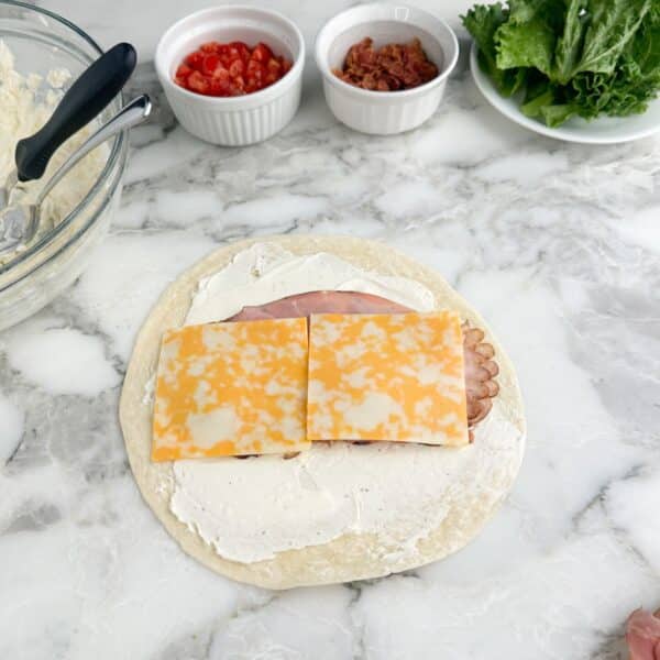 Club Sandwich Pinwheels - Food Lovin Family